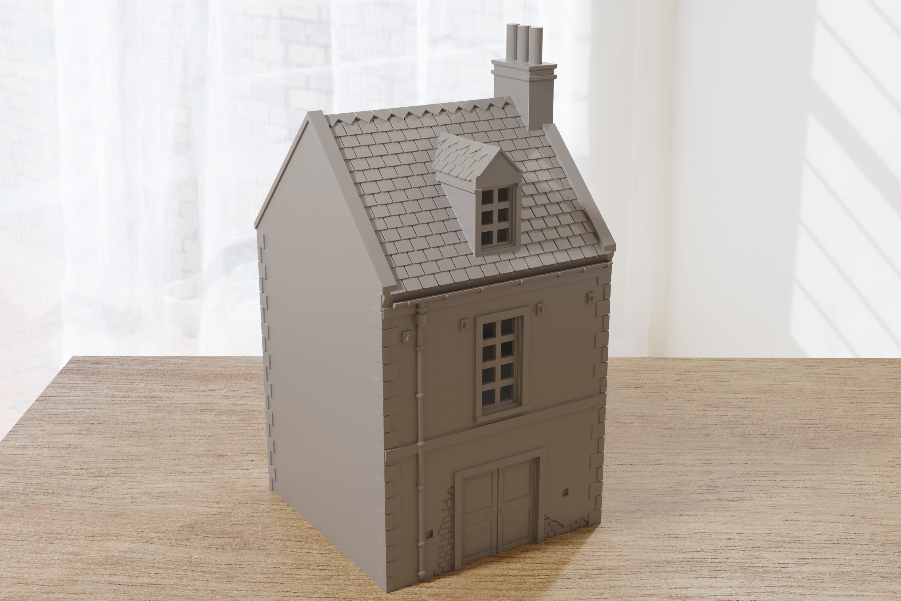 Normandy Village Cottage DS T6 - Intact and Destroyed - WW2 Wargaming Terrain by Patrick ...